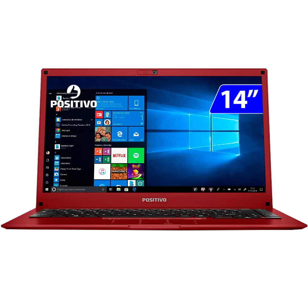 Notebook Positivo Motion Intel Atom W10 4GB 64GB - Gazin