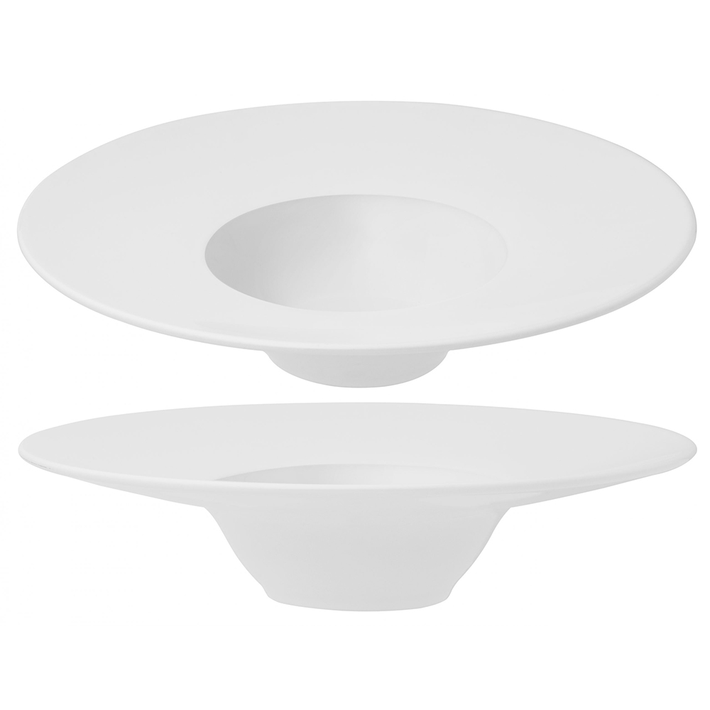 Conjunto de Pratos 2 Peças em Porcelana Entrada Chef Oxford