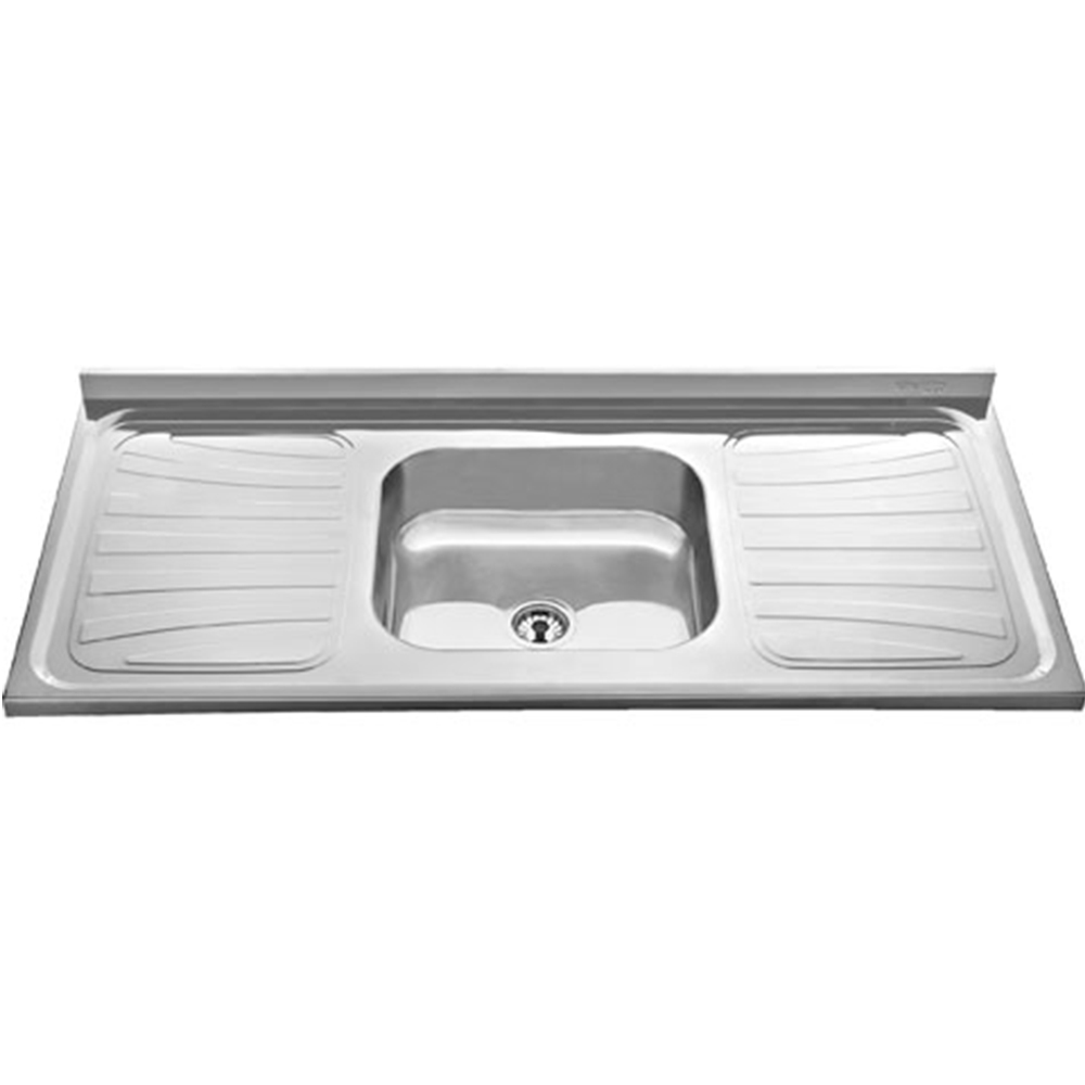 Tampo de Pia Aço Inox 160 cm Ghel Plus